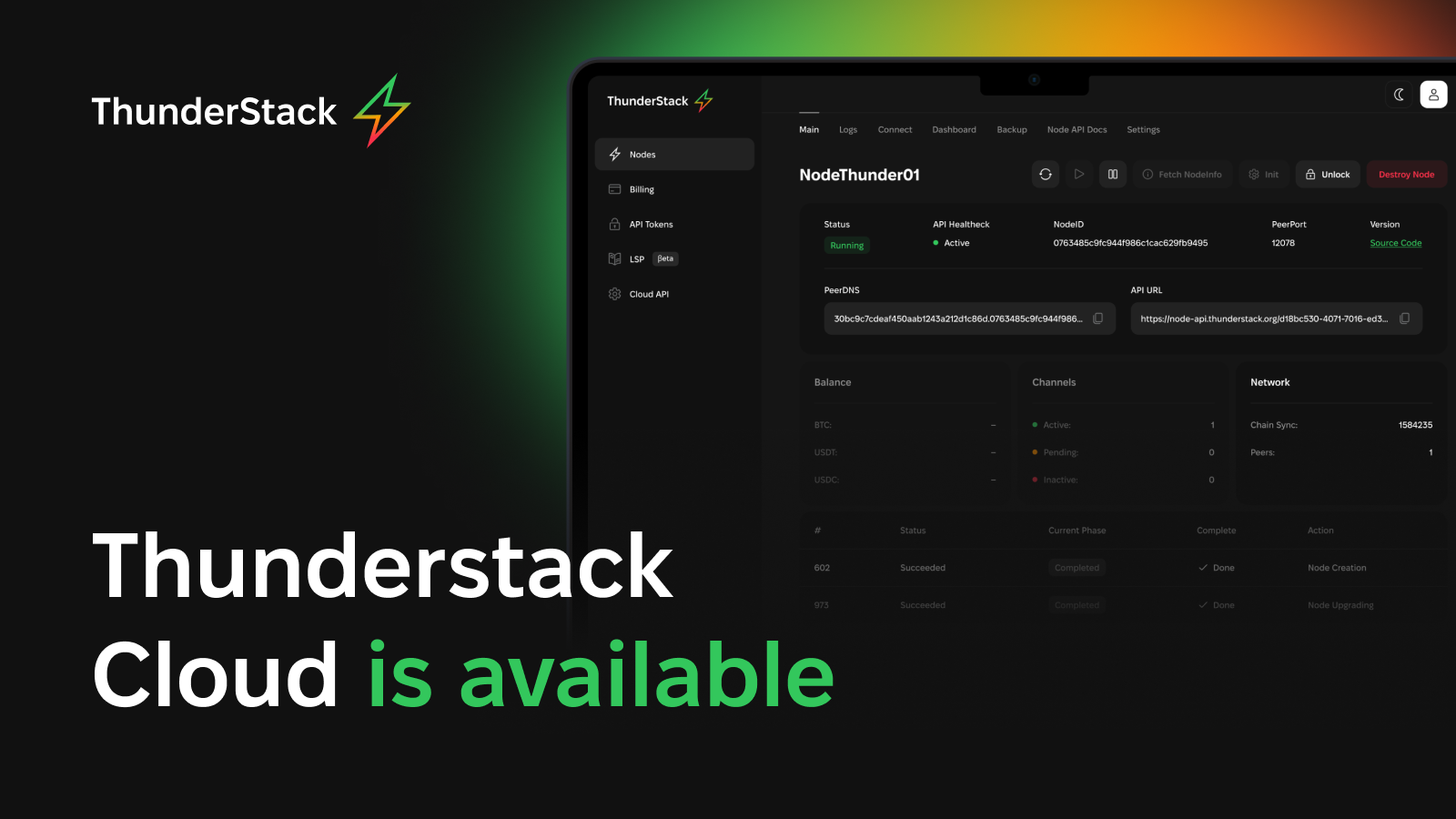 Introducing ThunderStack RGB Cloud: Comprehensive RGB Lightning Network ...
